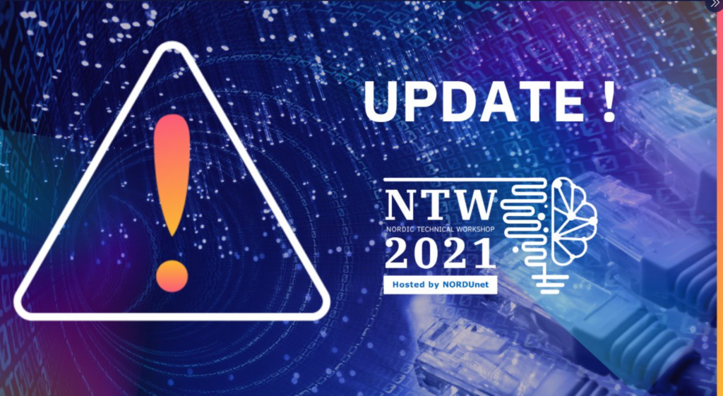 Nordic Technical Workshop - NTW - NORDUnet